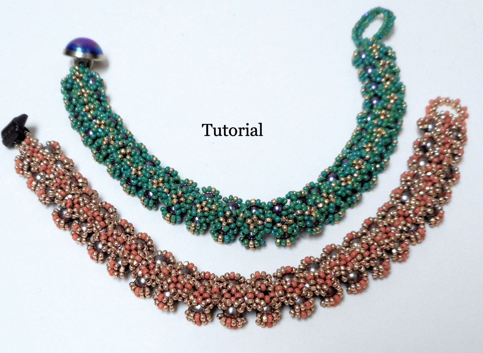 Beading TUTORIAL "Cinch-Sation" Bracelet RAW | Twyla Harbick Designs